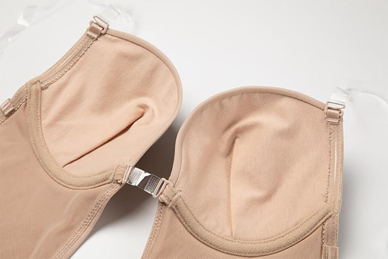 Deep V Backless Body Shaper With Adjustable Transparent Straps – Herwick