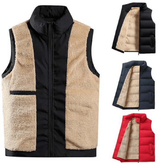 Men's Autumn Winter Down Vest For Cold Weather – Herwick