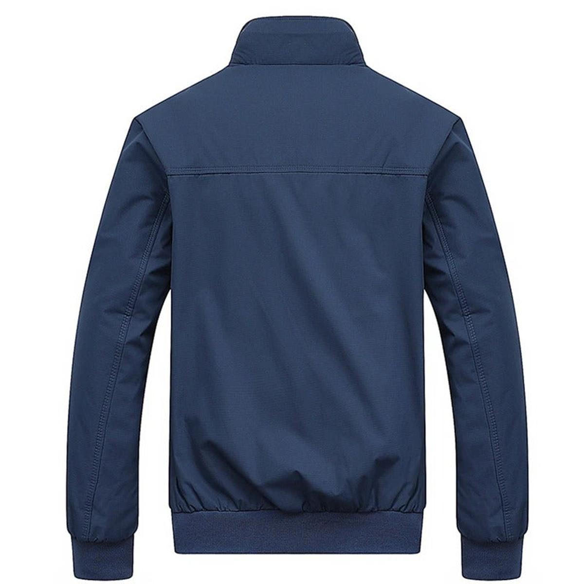 Men's Slim Fit Bomber Jacket For Spring And Fall – Herwick